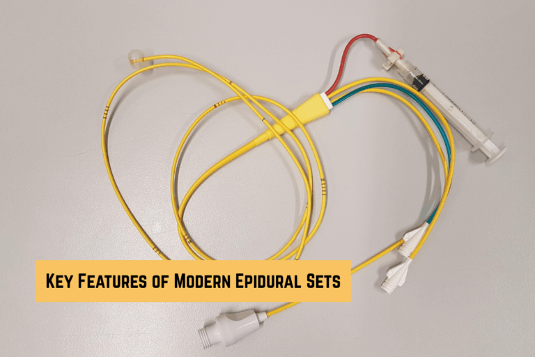Modern Epidural Catheter Sets | Safe & Effective Pain Management